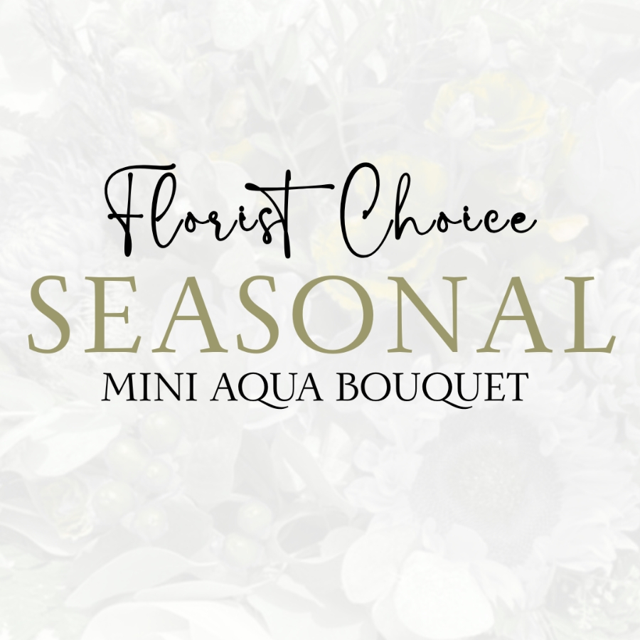 Mini Florist Choice Aqua – buy online or call 0121 308 1966